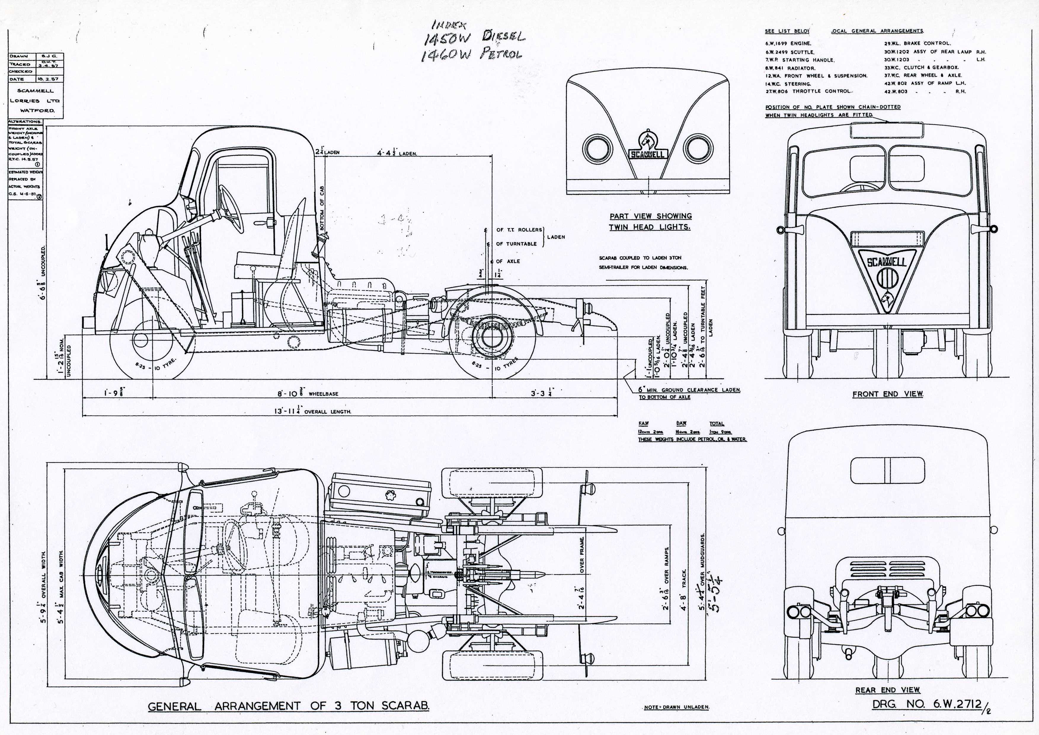 Scarab Mechanical Horse Particulars | The Mechanical Horse Club